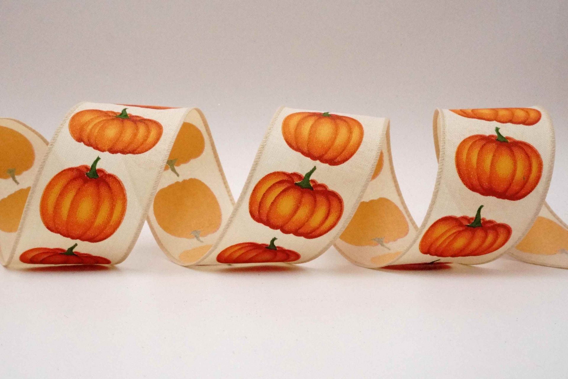 Beautiful Pumpkins Ribbon | Elevate Your Crafts with Luxurious Satin ...
