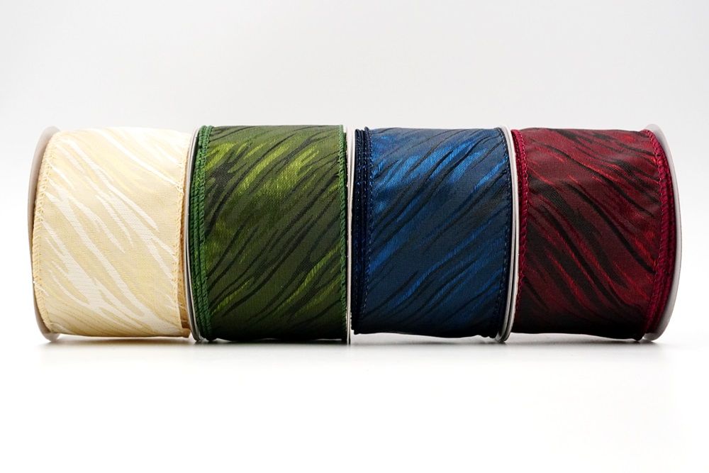 Glitter Wood Grain Ribbon | Elevate Your Crafts with Luxurious Satin ...