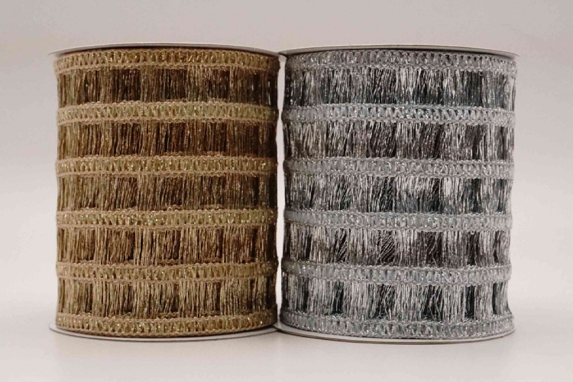 Knitted Metallic Mesh Ribbon | Elevate Your Crafts with Luxurious Satin ...