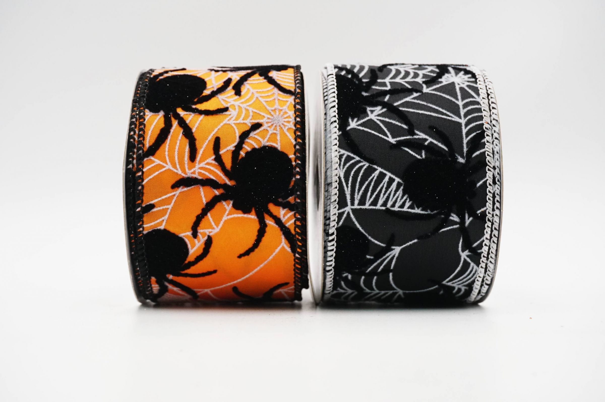 Spider Halloween Wired Ribbon | Elevate Your Crafts with Luxurious ...