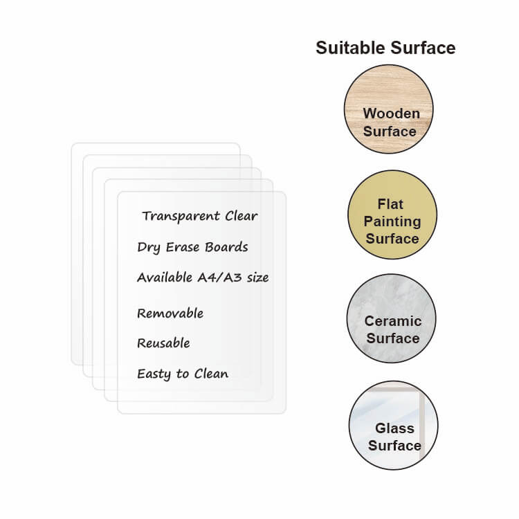 Clear Whiteboard Sticker | OEM Stationery Solutions Built for Retail ...