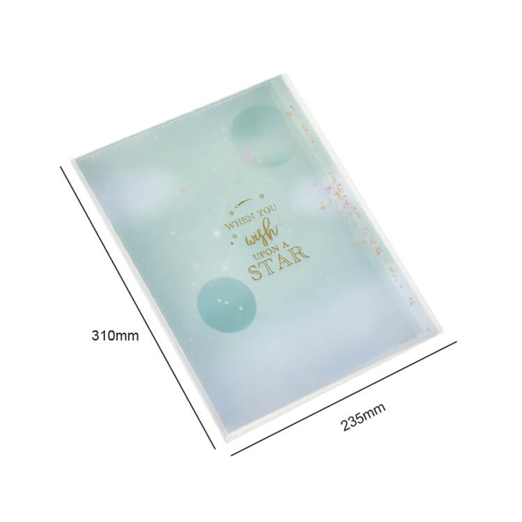 PP Glitter Display Book 20 Pockets | Leos' OEM Presentation Books