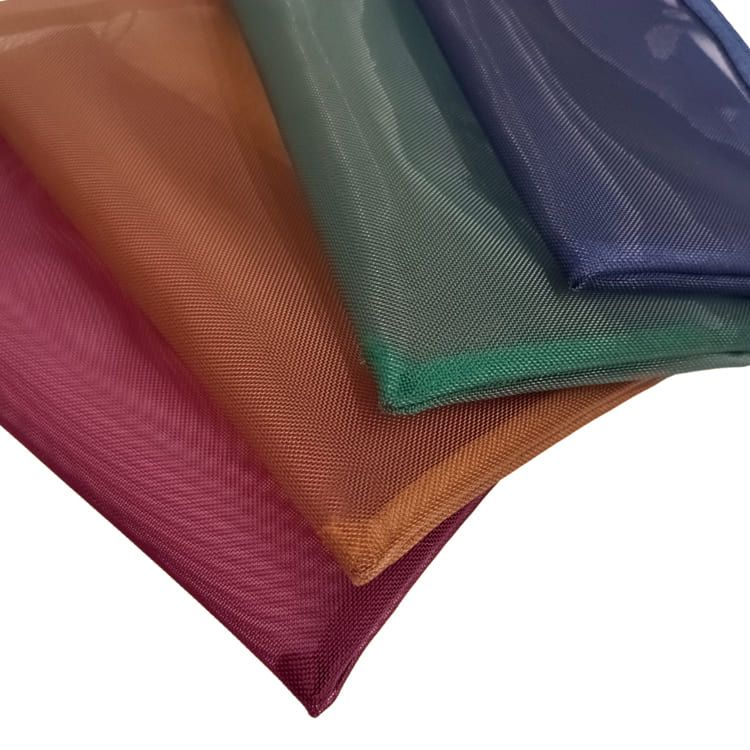 A5 Vintage Mesh Zip-Bag | Leos' Nylon Mesh Pouch OEM Manufacturer