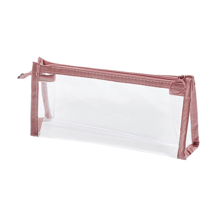 Clear Triangle Pencil Case OEM Manufacturer | Leos' Taiwan Factory