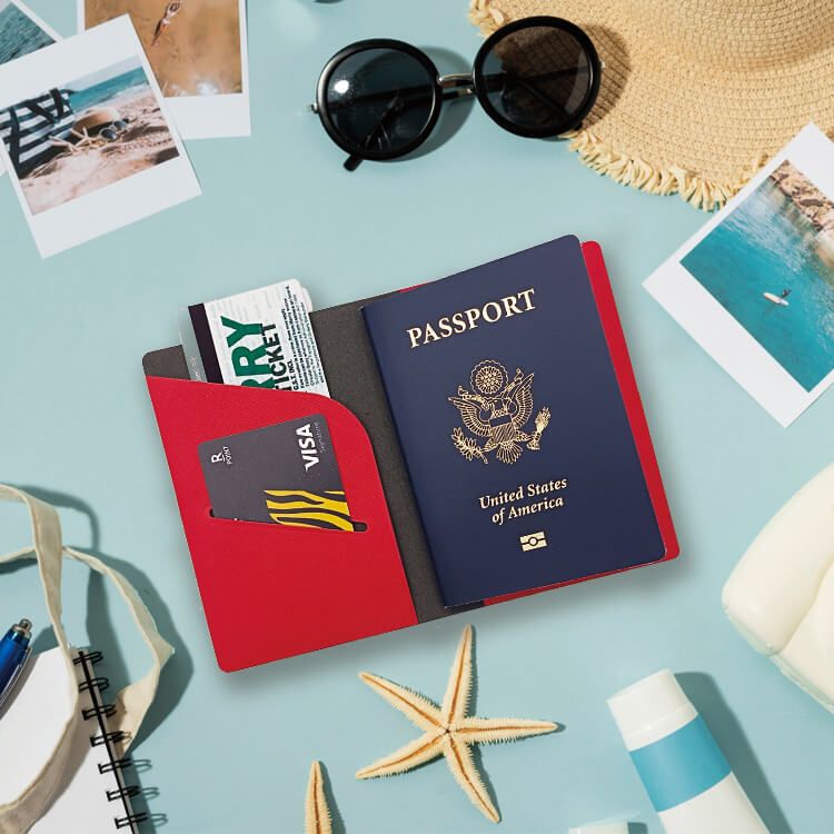 PU Leather Passport Holder OEM Manufacturer | Leos' Taiwan