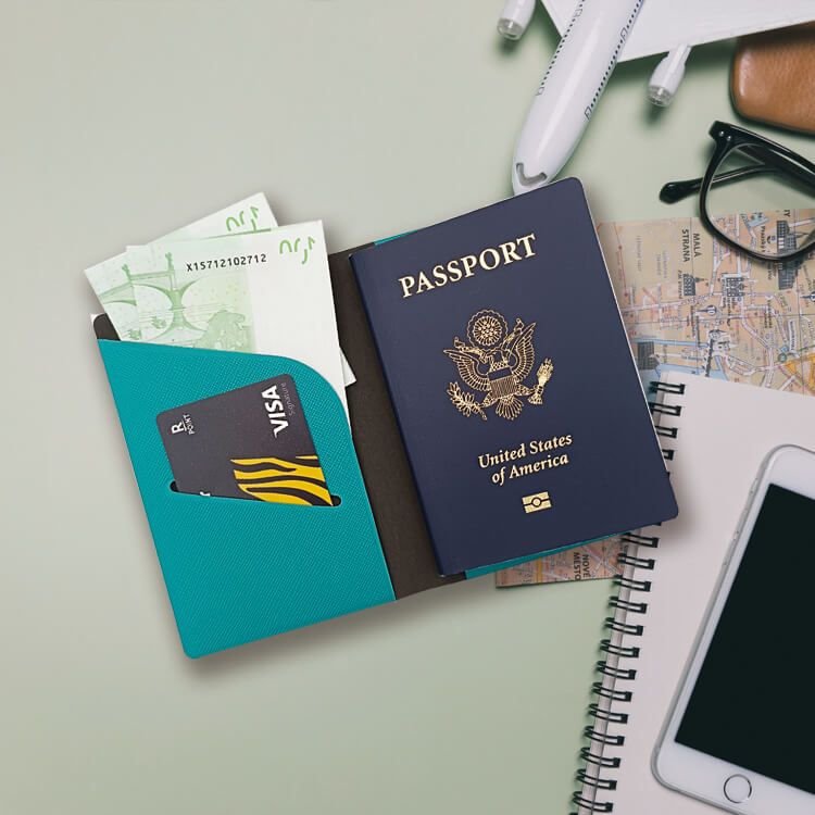 PU Leather Passport Holder OEM Manufacturer | Leos' Taiwan