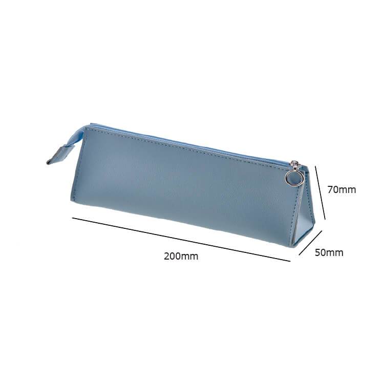 Leather Triangle Pencil Case | OEM Stationery Solutions Built for ...