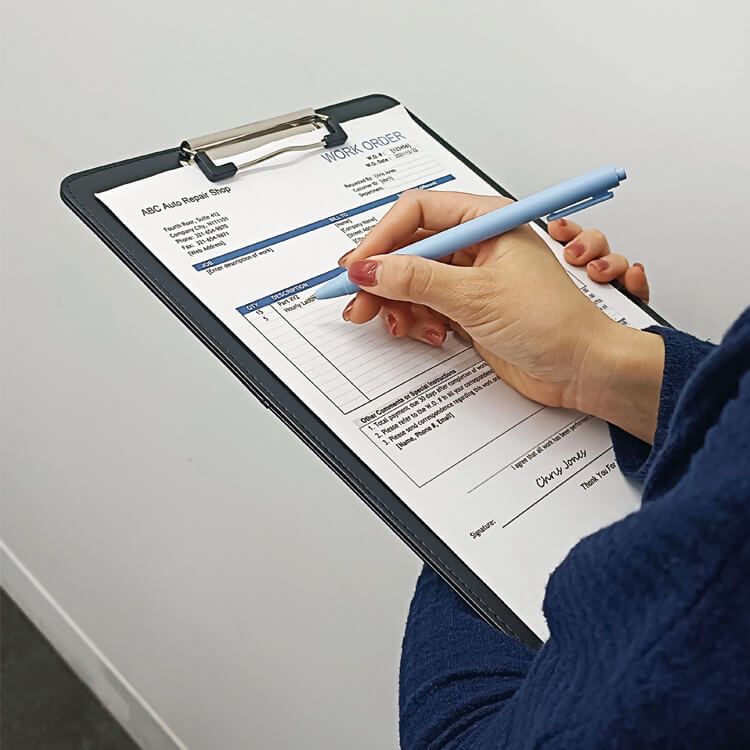 PU Standing Clipboard | Compliance-Ready Industrial Solution – Leos'