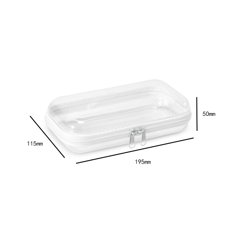 Clear Hard Zipper Case- S | Custom Ring Binders, PP Files and Filing ...