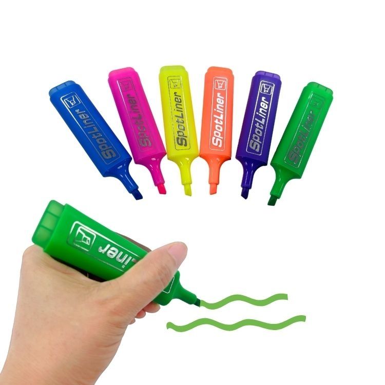 Pocket Highlighter 6 Color Set | Leos' Taiwan OEM Manufacturer