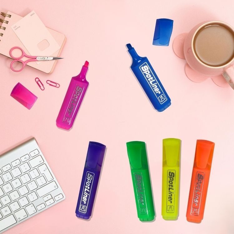 Pocket Highlighter 6 Color Set | Leos' Taiwan OEM Manufacturer
