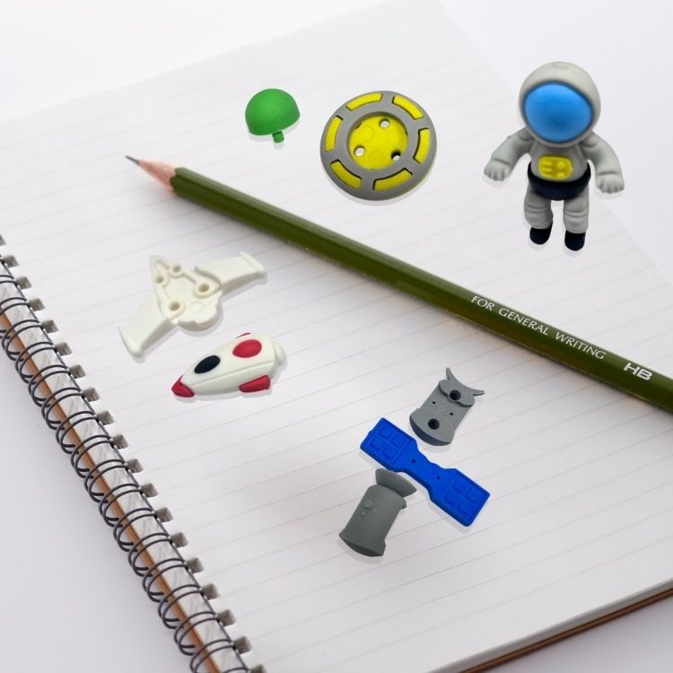 3D Astronaut Erasers | Compliance-Ready Industrial Solution – Leos'