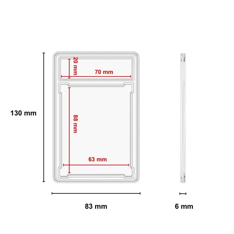 PSA Graded Card Slab Holder | Leos' OEM Trading Card Protection Cases