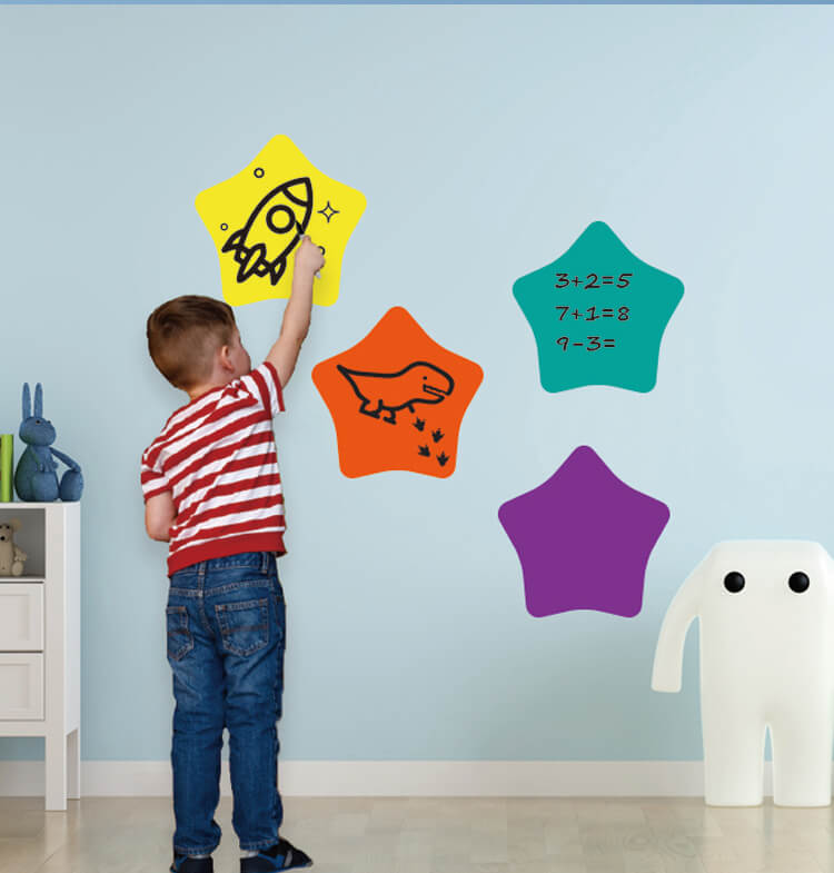 Dry Erase Sticker- Star | OEM Stationery Solutions Built for Retail and ...