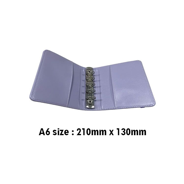 A6 PU Leather Budget Planner Binder | OEM Customization by Leos'