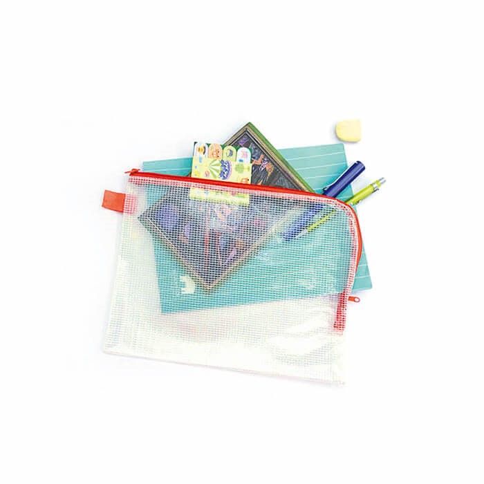 L Shape Mesh Bags & Zipper Pouches OEM Manufacturer | Leos'