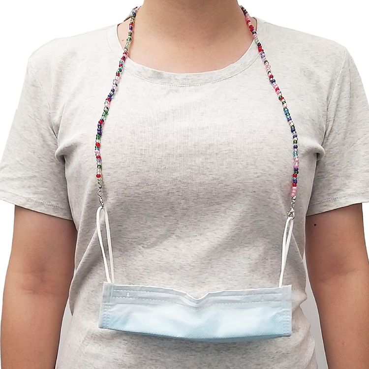 Color Beads Mask Lanyard OEM Manufacturer | Leos' Taiwan Factory
