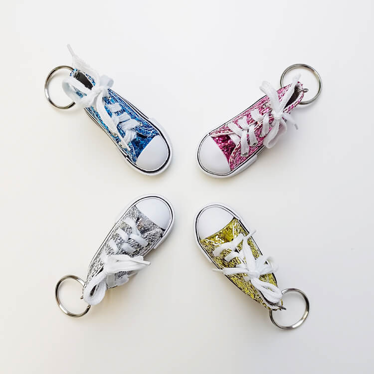 Sports Sneaker Keychain | Custom Ring Binders, PP Files and Filing ...