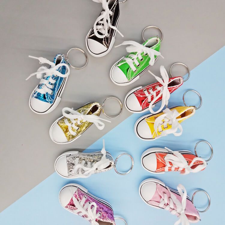 Sports Sneaker Keychain | Custom Ring Binders, PP Files and Filing ...