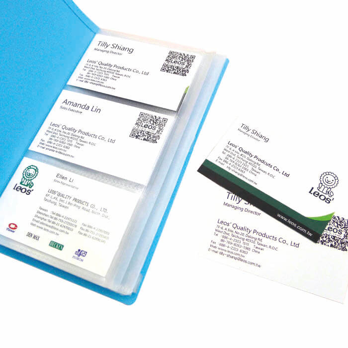 Name Card Organizer | Custom Ring Binders, PP Files and Filing ...