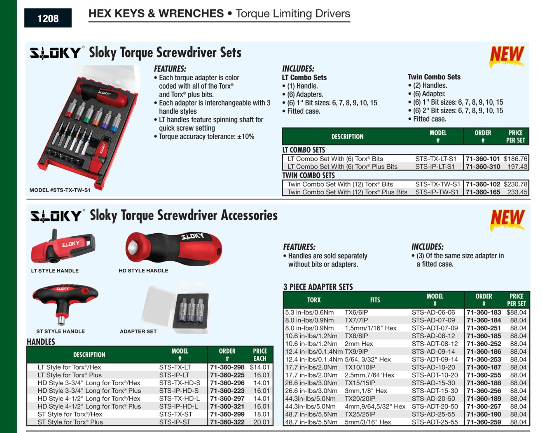 Sloky into Travers Tool Co. catalog, page 1208, by ASCS in USA | Torque ...