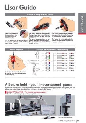 Catalogue | Sloky, the only and smallest "torque adapter" with multi ...