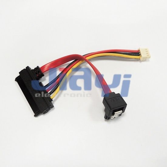 Quality SATA 22P Straight SATA Cable Manufacturing & Supply | JIA YI