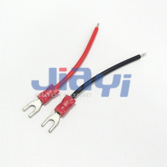 Quality M3.5 Spade Terminal Custom Cable Assembly Manufacturing ...