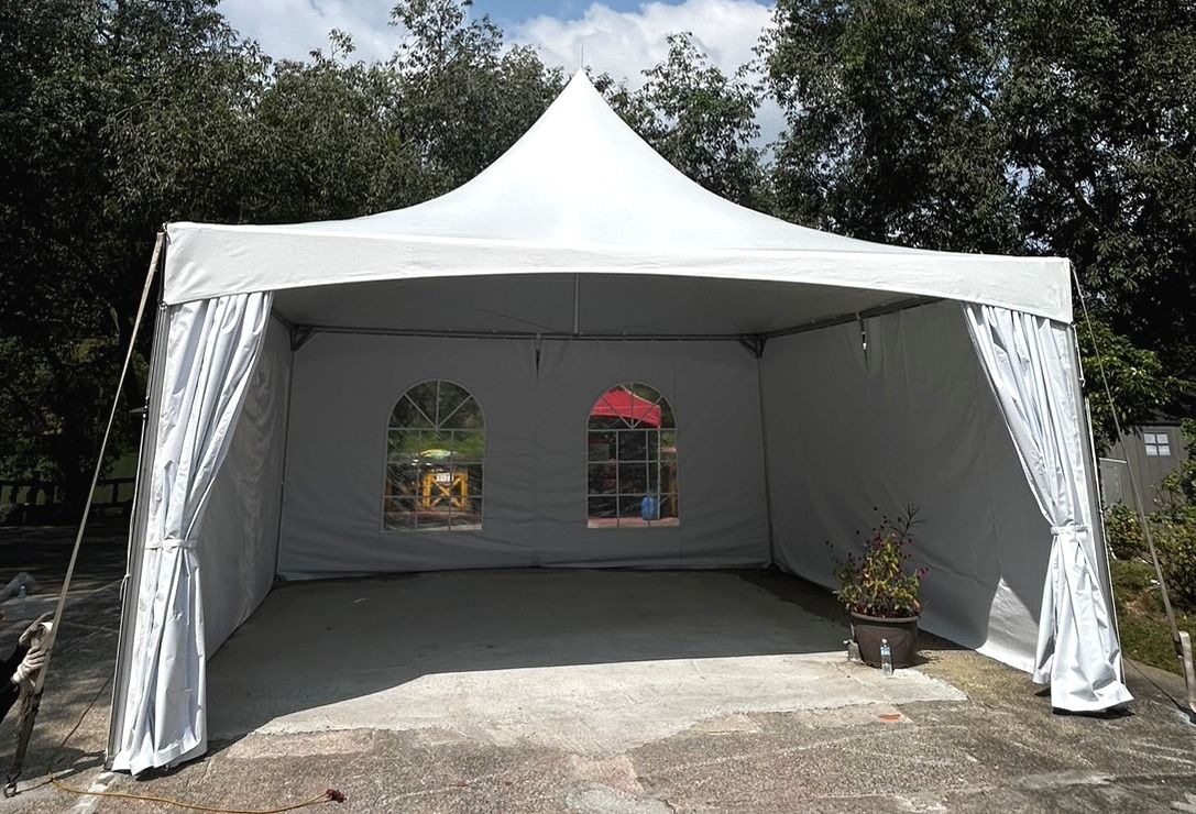 6M x 6M High Peak Phoenixx Tent Sail Shade Tent | Custom-Made Outdoor ...