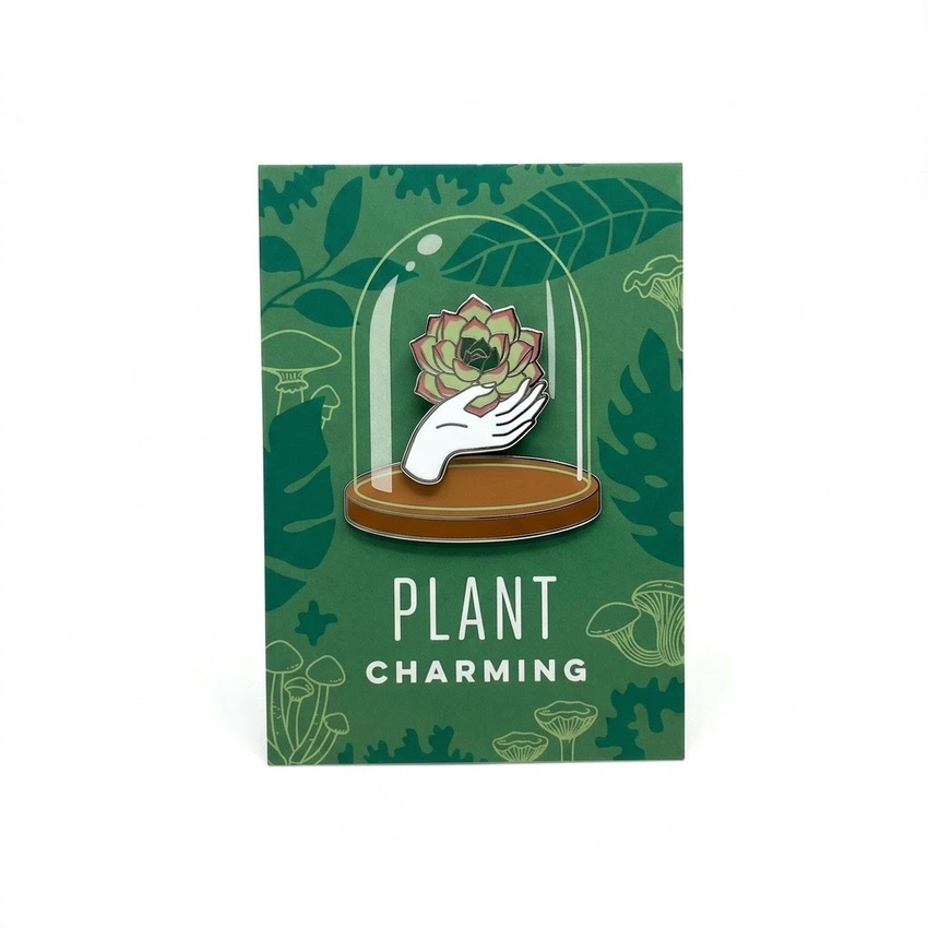 Logo Pins with Custom Backing Cards | Jin Jumbo Custom Metal Gifts