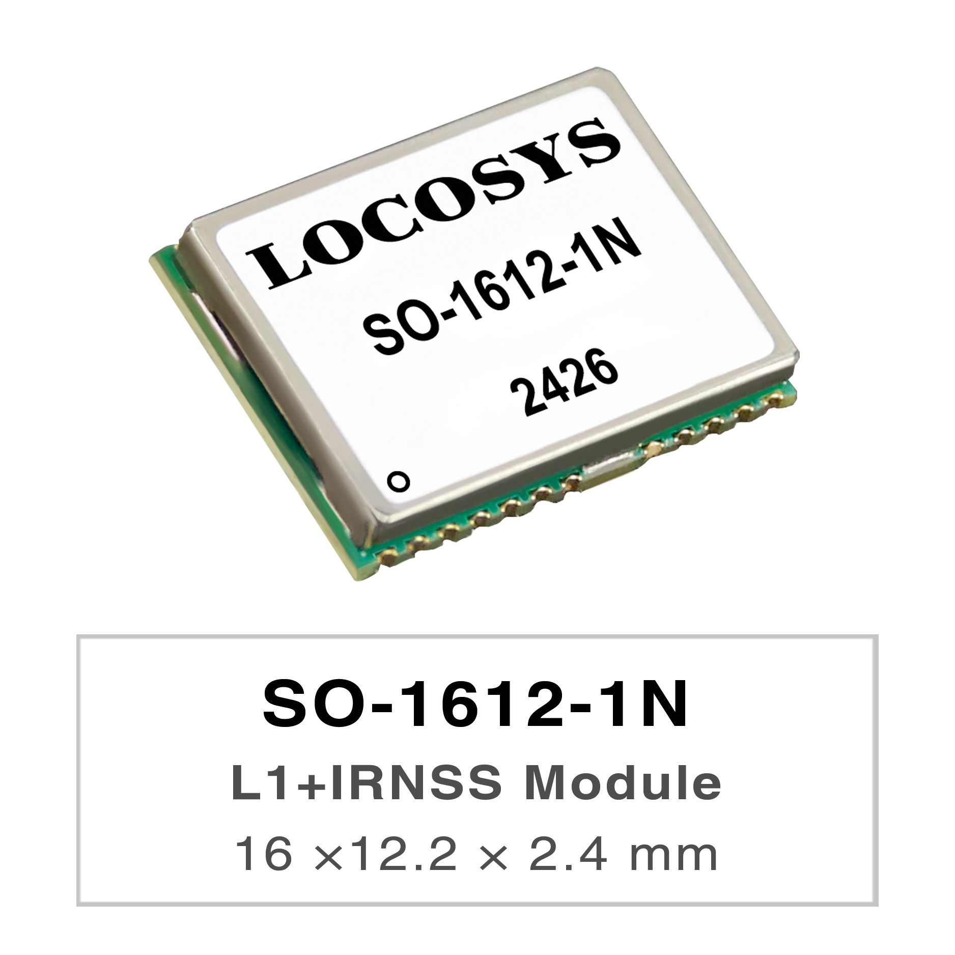 SO-1612-1N Dual-Band GNSS Module | Sub-Meter Accuracy | LOCOSYS
