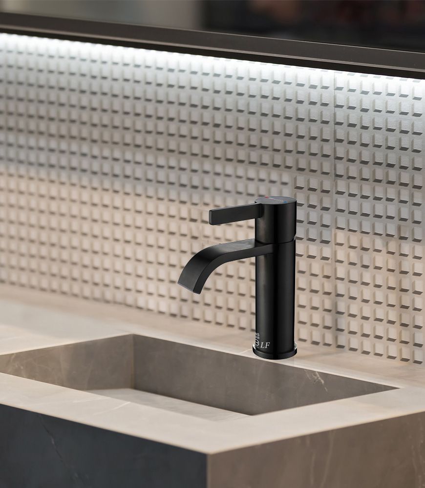 TATE-Stainless Steel Basin Faucets for Bathrooms - Unique design with ...