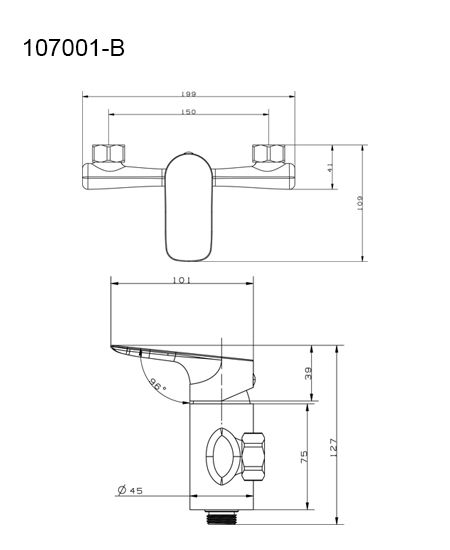 CONOR-Stainless Steel Shower Faucets for Bathrooms - Elegant curves ...