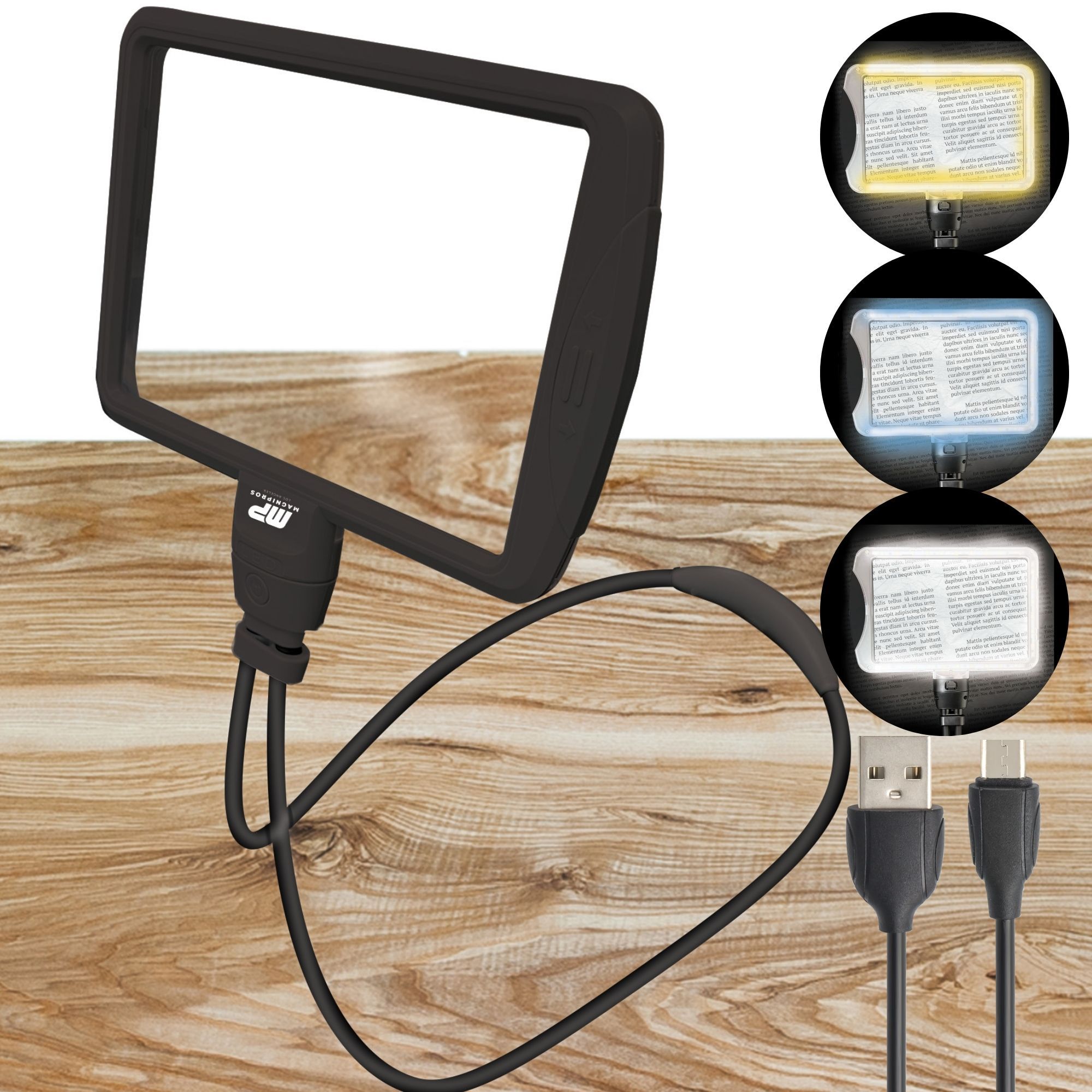 軟管掛脖LED放大鏡 | 高品質放大鏡及光學鏡片專業製造商 | 俞泰工業股份有限公司