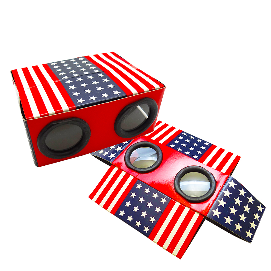 3X Pop-Up Paper Foldable Binoculars | industrial magnifying glass ...