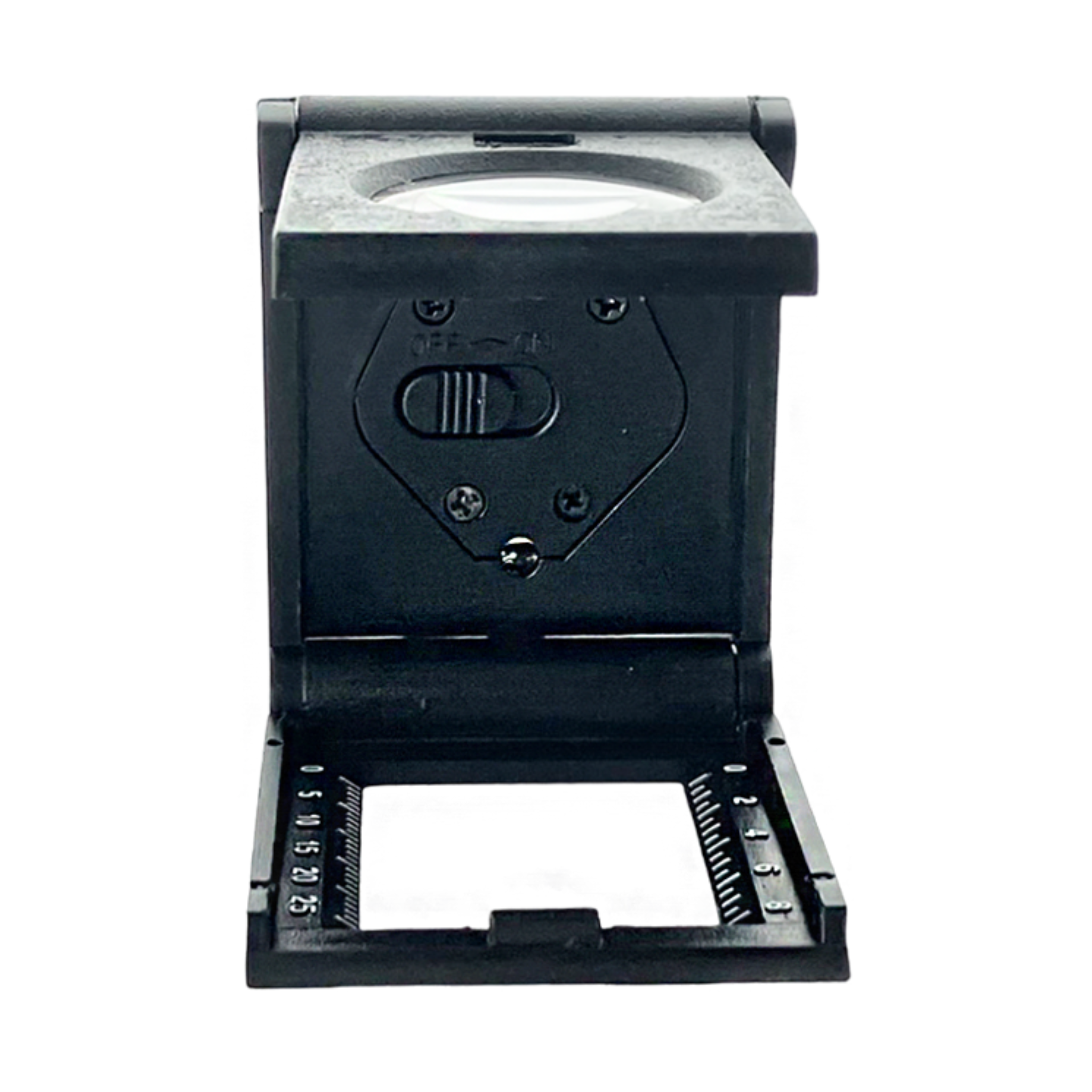 10X Three Flooding Plastic Loupe LED Lights Magnifier. Lens Tester ...