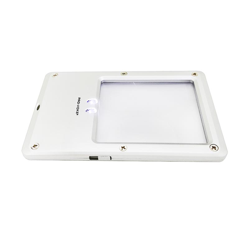 Slim LED Card Magnifier | industrial magnifying glass supplier | E-Tay
