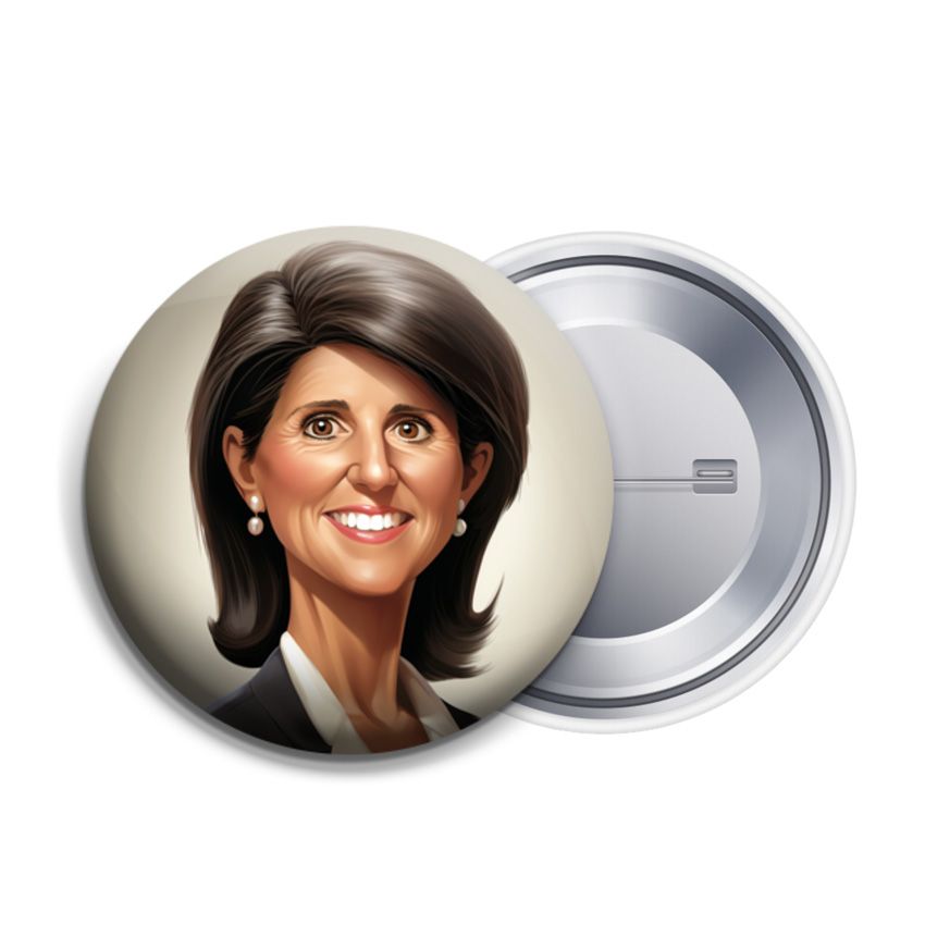 Custom Political Buttons | Personalized Metal & Silicone Promotional ...