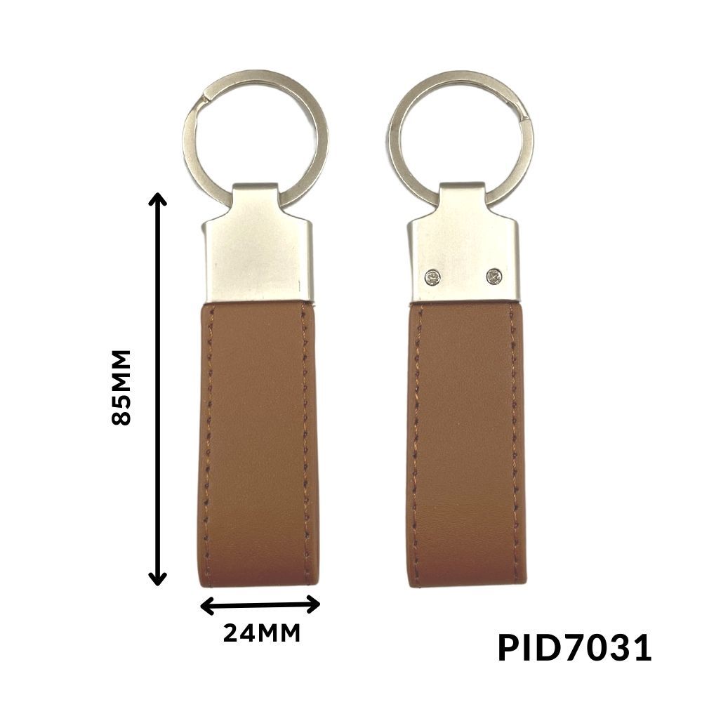 Custom Leather Key Chain Personalized Metal And Silicone Promotional