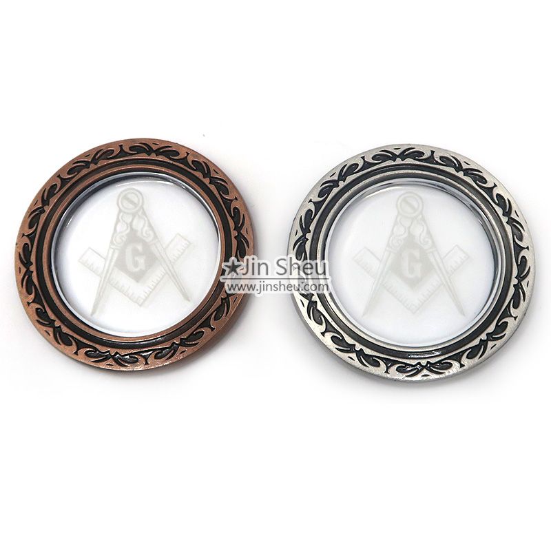 Crystal Souvenir Coins | Personalized Metal & Silicone Promotional ...