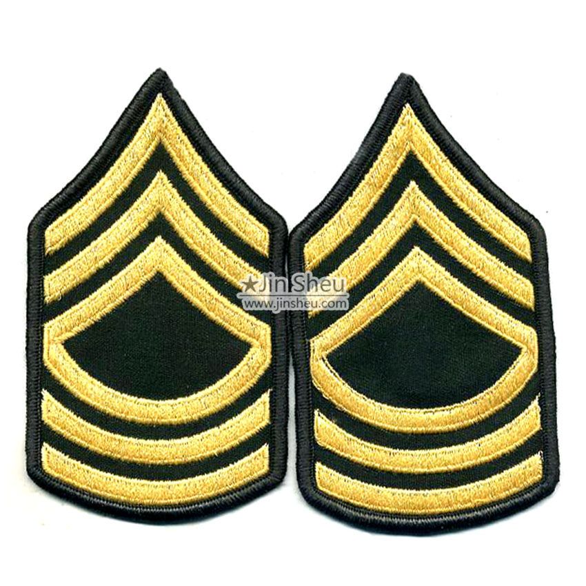 Master Sergeant Patch | Personalized Metal & Silicone Promotional Items ...