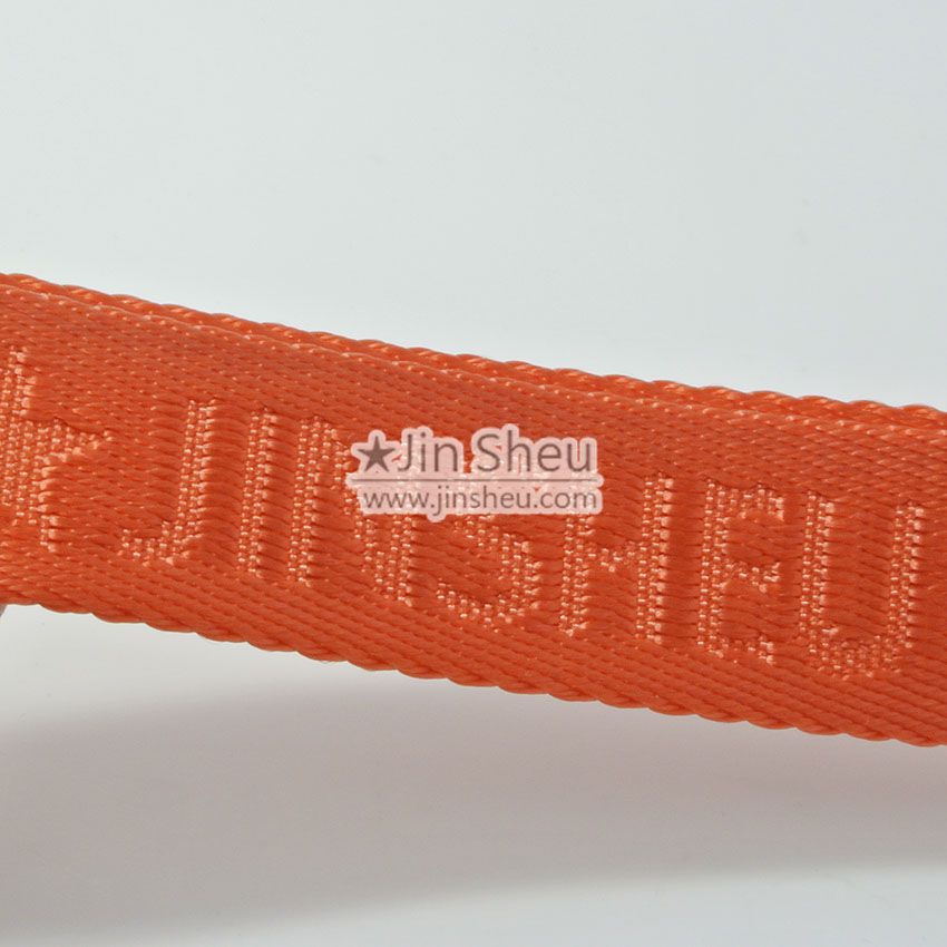 Custom Nylon Lanyard with Woven Logo | Personalized Metal & Silicone ...