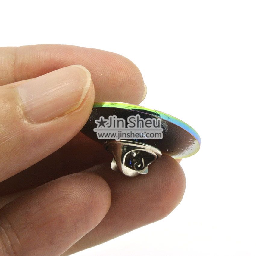 Anodized Rainbow Smile Pin | Personalized Metal & Silicone Promotional ...