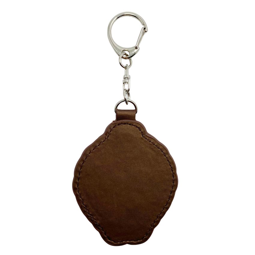 Embroidery Leather Keychain | Personalized Metal & Silicone Promotional ...