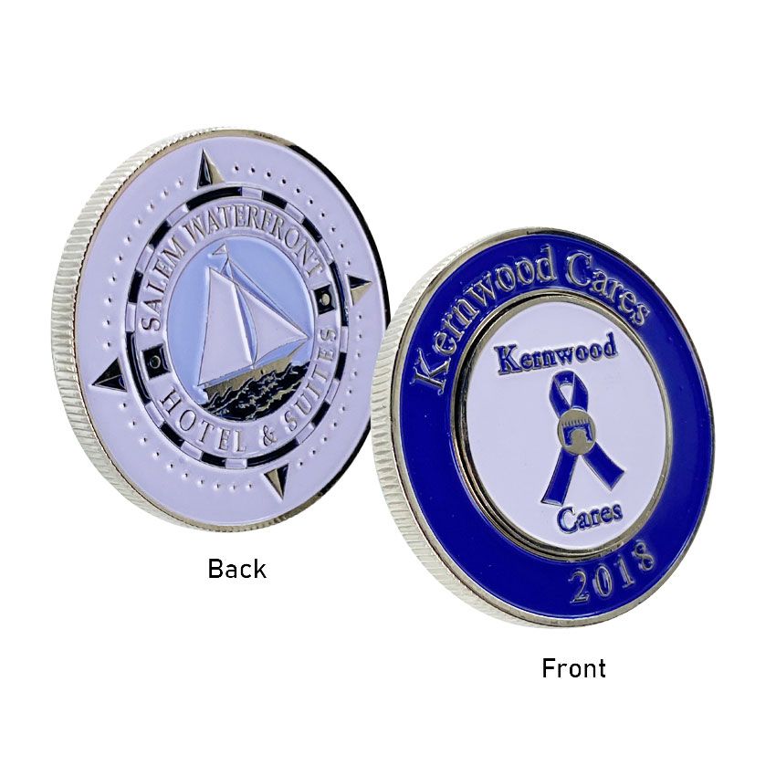 Metal Golf Ball Marker Medallion | Personalized Metal & Silicone ...