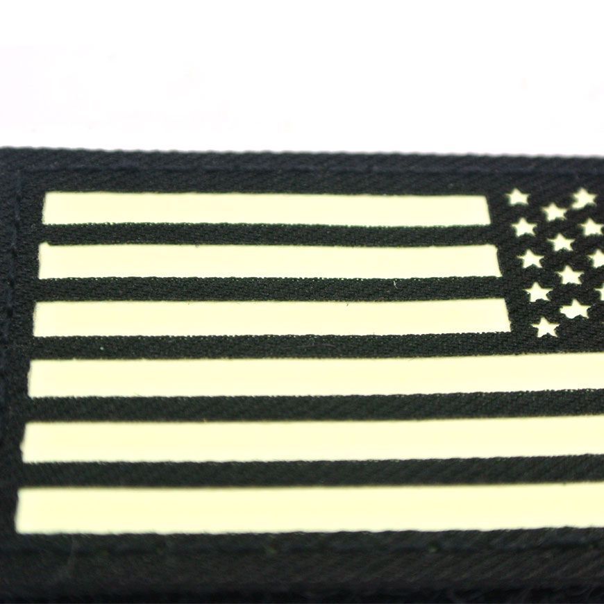 Laser Cut Glow in the Dark Patch | Personalized Metal & Silicone ...