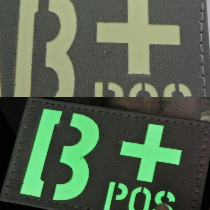 Laser Cut Glowing Luminous Patch | Personalized Metal & Silicone ...