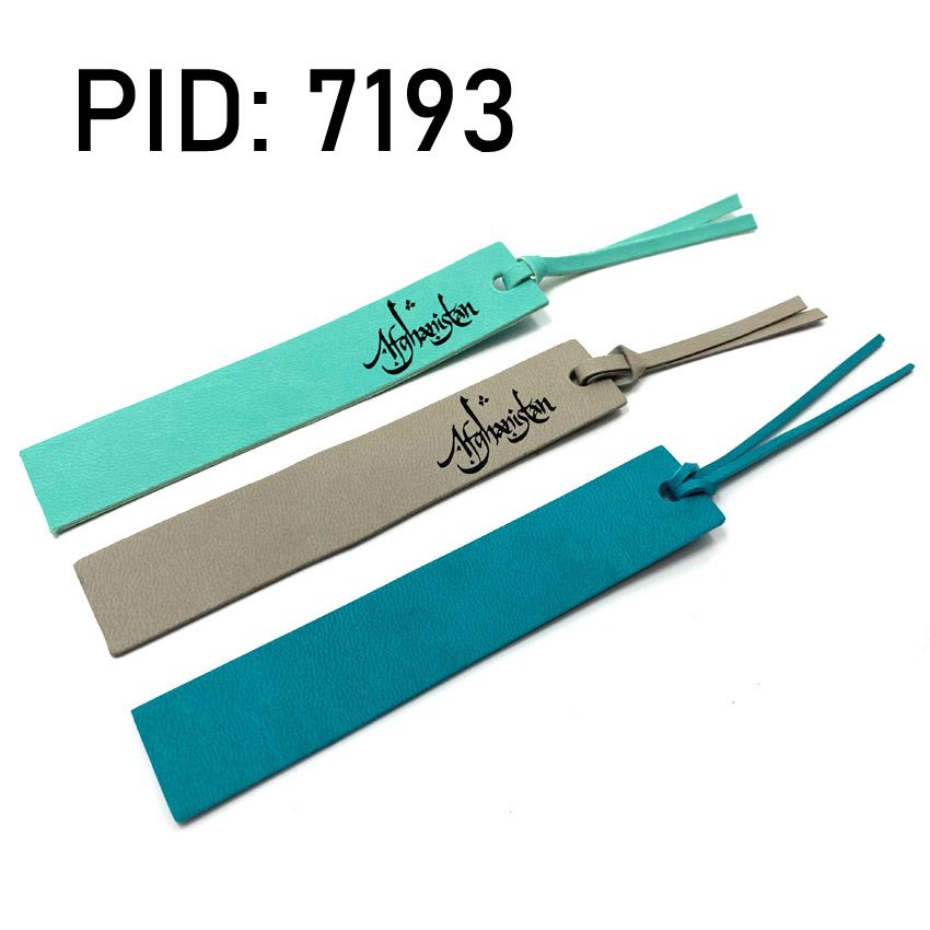 Custom Leather Bookmarks with Tassels | Personalized Metal & Silicone ...