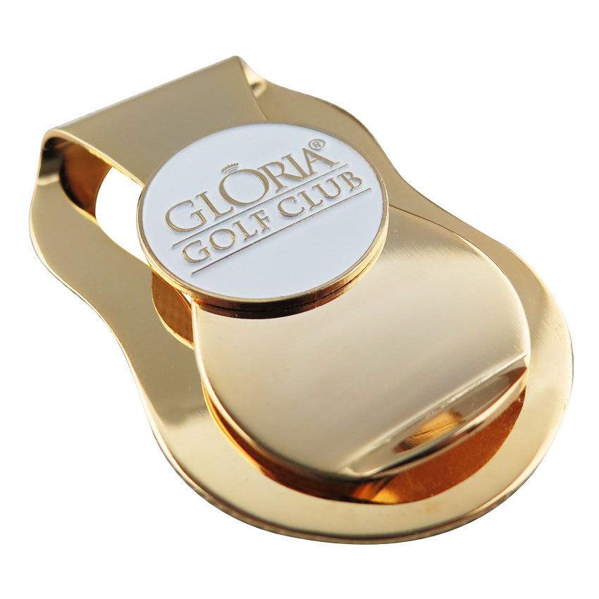 Metal Money Clip With Custom Badge | Personalized Metal & Silicone ...