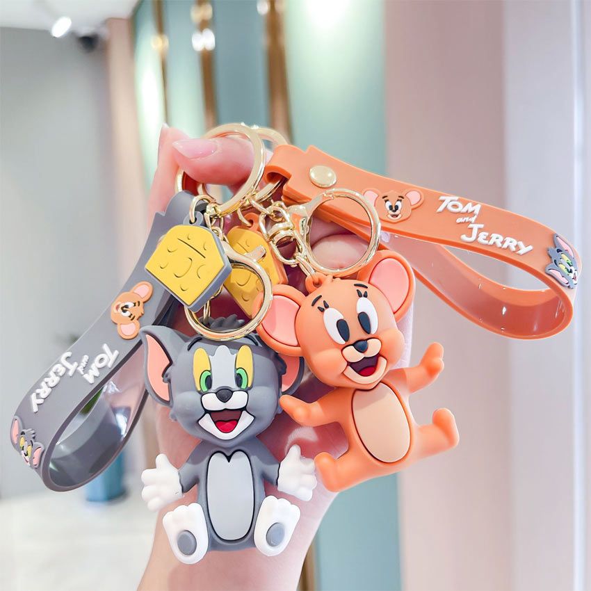 Cartoon Characters PVC Keychains | Personalized Metal & Silicone ...
